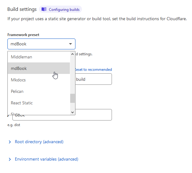 https://developers.cloudflare.com/pages/platform/build-configuration - Cloudflare Developers
